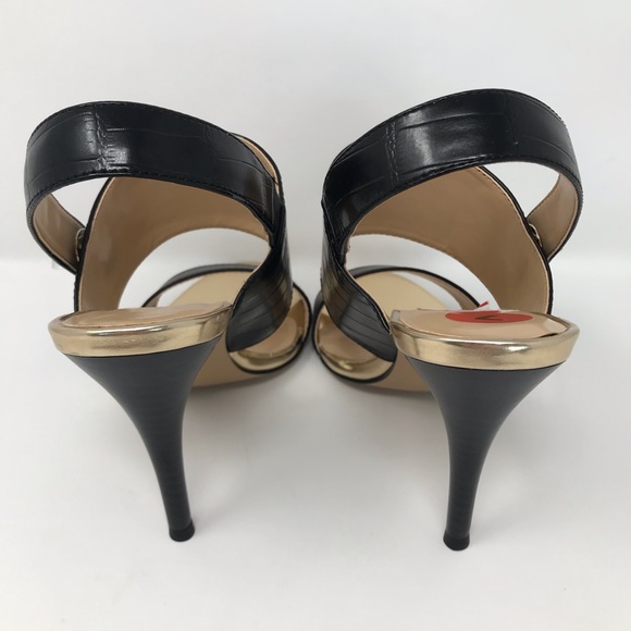 Expression | Shoes | Nwt Expression Leopold Stacked Heel Sandals | Poshmark